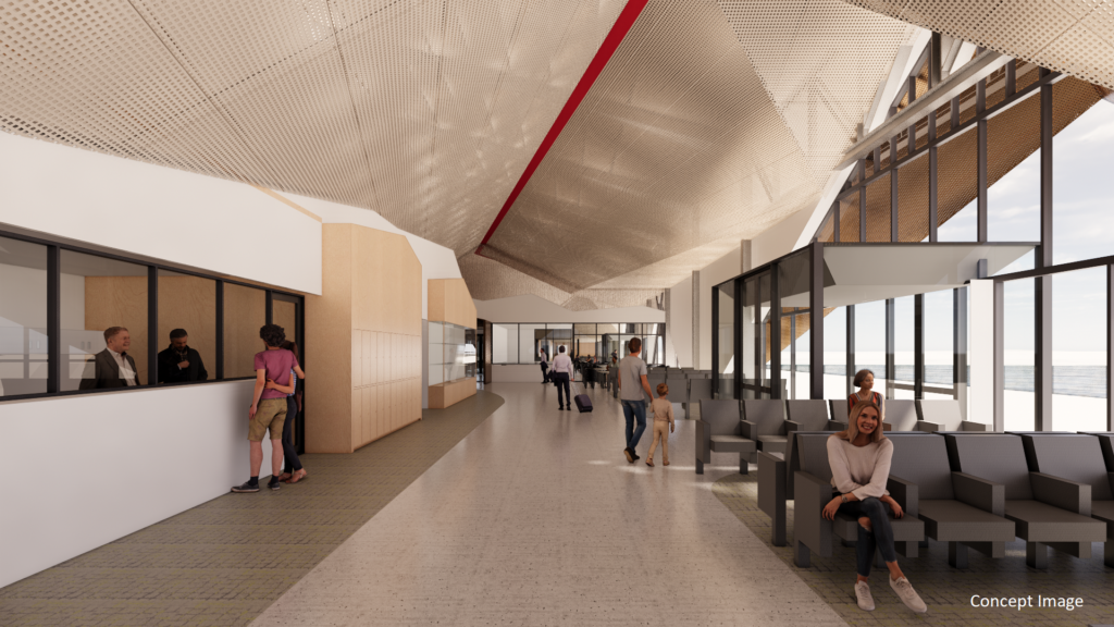 Natural landscapes provide inspiration for new terminal design ...